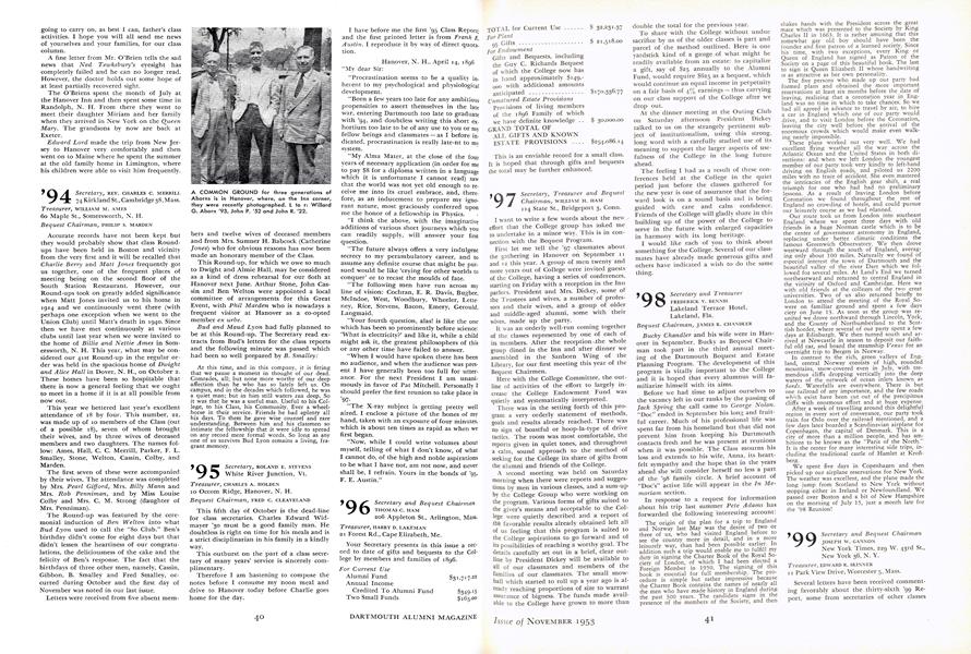 1894 | Dartmouth Alumni Magazine | November 1953