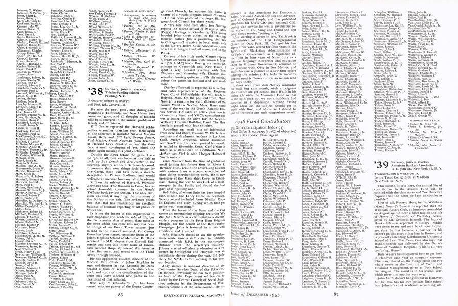 1938 | Dartmouth Alumni Magazine | December 1953