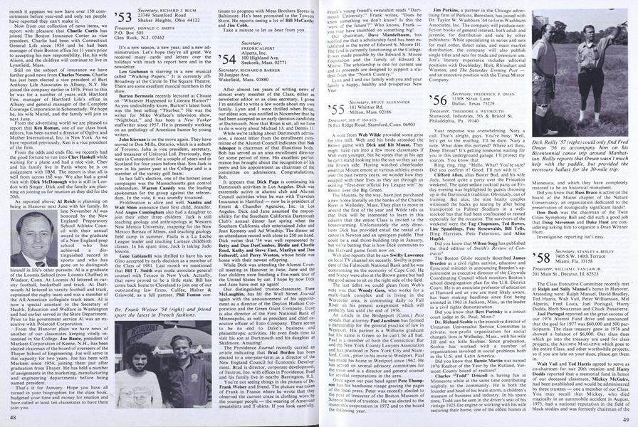 1958 | Dartmouth Alumni Magazine | January 1977