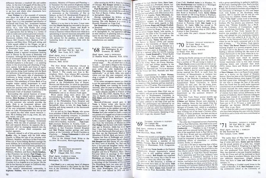 1968 | Dartmouth Alumni Magazine | May 1977