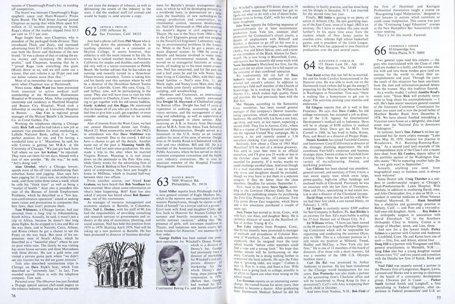 1963 | Dartmouth Alumni Magazine | May 1979