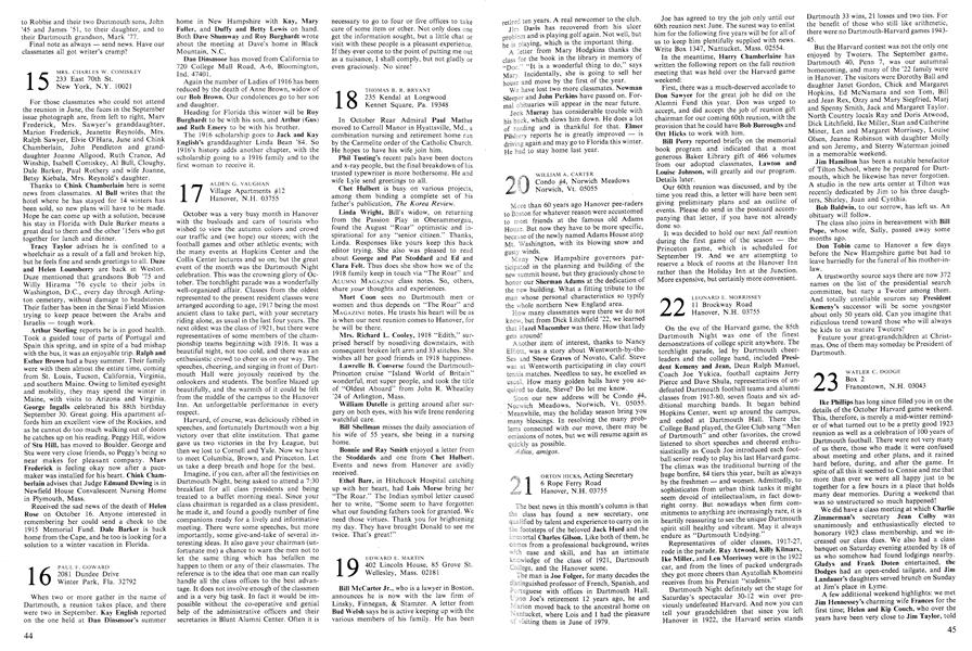 1920 | Dartmouth Alumni Magazine | December 1980