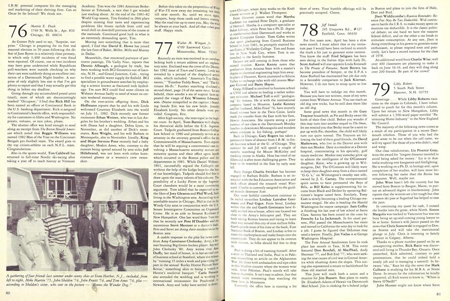 1977 | Dartmouth Alumni Magazine | APRIL 1983
