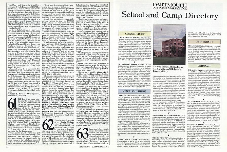 1963 | Dartmouth Alumni Magazine | December 1989