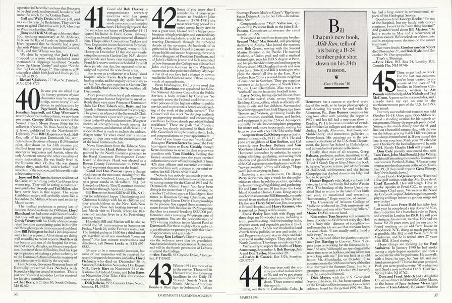 1941 | Dartmouth Alumni Magazine | March 1993
