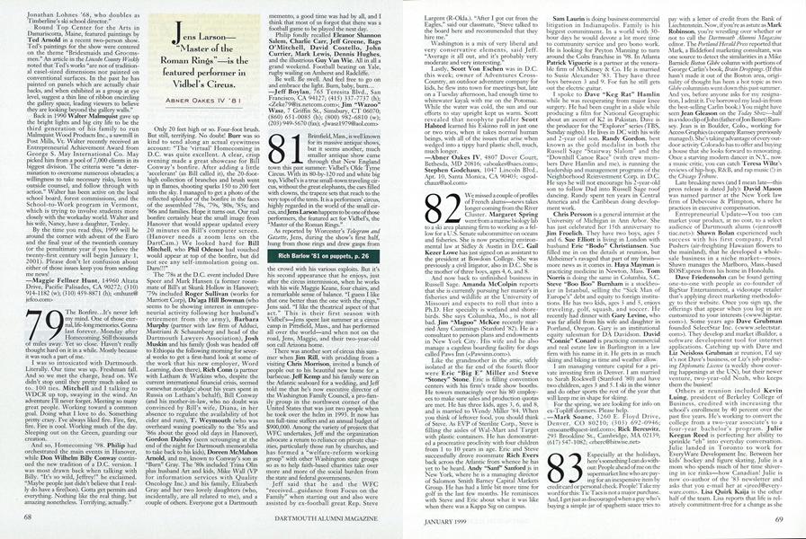 1979 | Dartmouth Alumni Magazine | JANUARY 1999