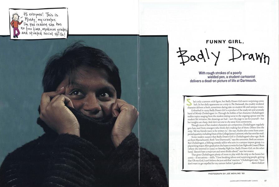 Funny Girl, Badly Drawn | Dartmouth Alumni Magazine | Jan/Feb 2001
