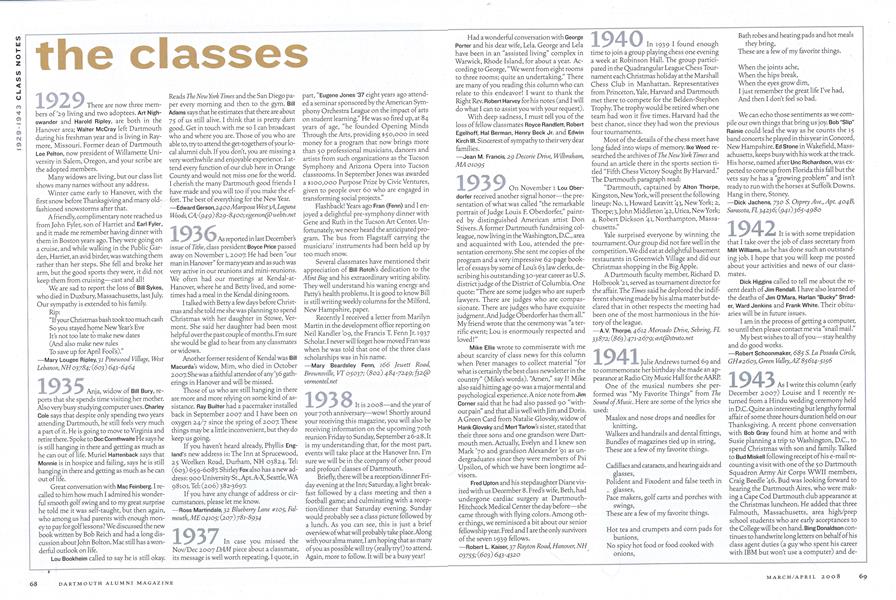 1937 | Dartmouth Alumni Magazine | Mar/Apr 2008