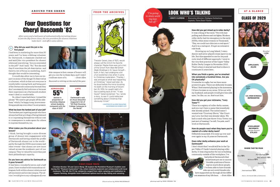 CLASS OF 2029 | Dartmouth Alumni Magazine | NOVEMBER | DECEMBER 2025